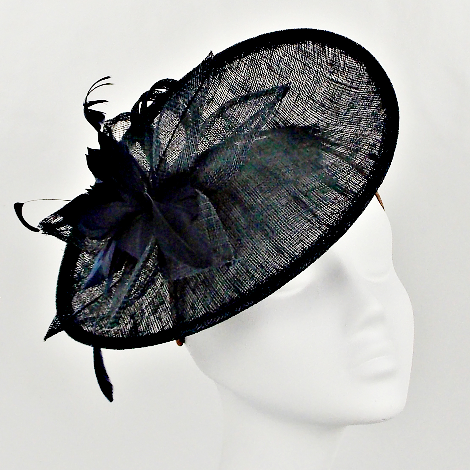 EA037389 Navy Cocktail Hat - Elegance of Perth