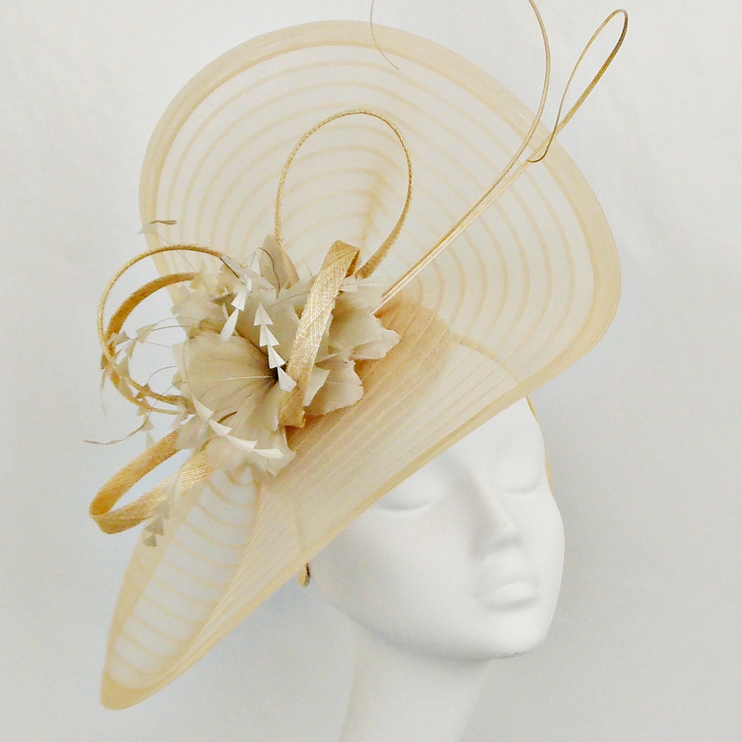 EA037651 Natural Fascinator - Elegance of Perth
